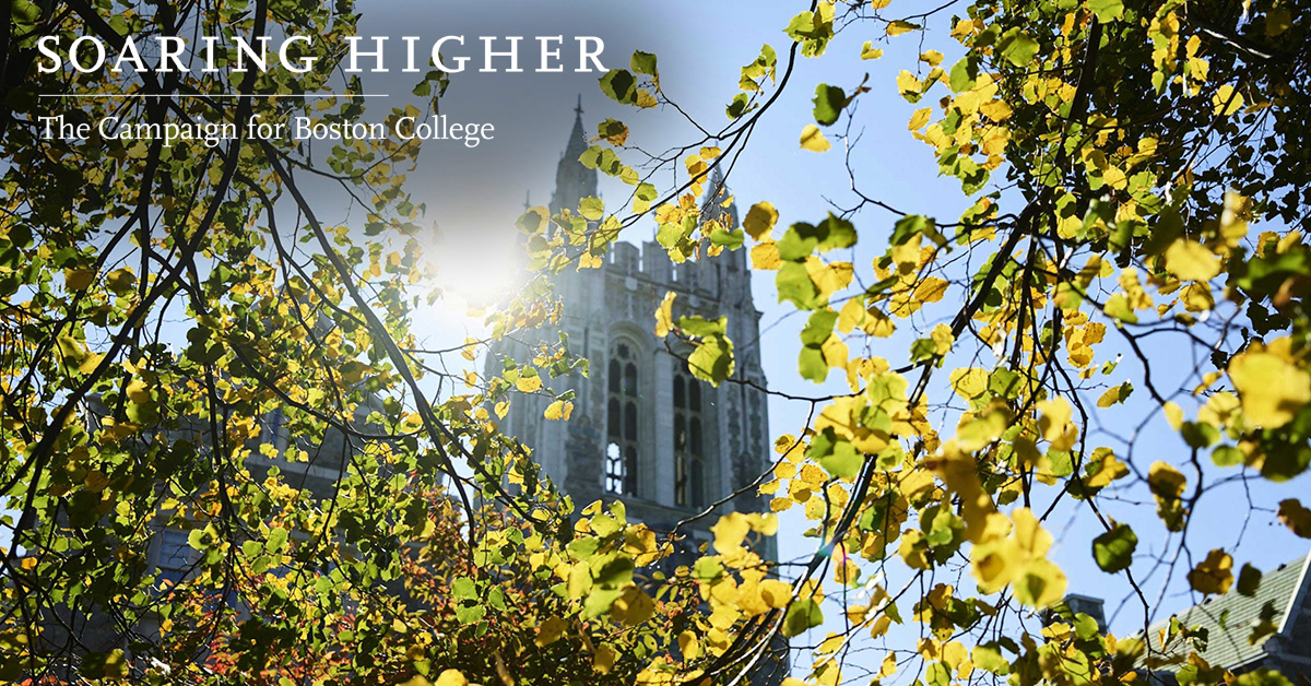Soaring Higher - The Campaign for Boston College